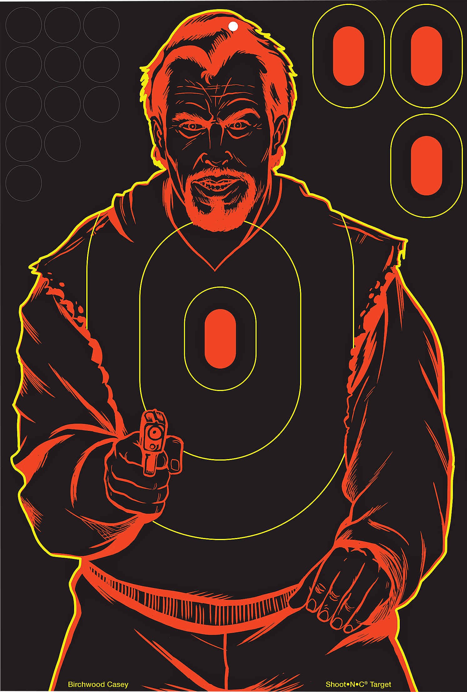 Birchwood Casey Shoot-N-C Bad Guy Target | Cabela's